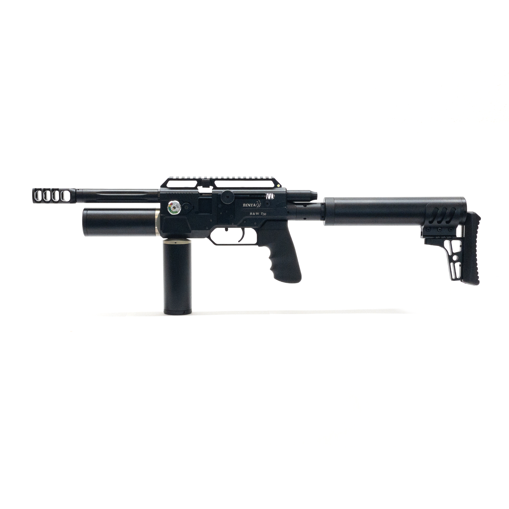 BinTac T50 Extreme .50 Caliber Semi-Auto Large Caliber PCP Air Rifle ...